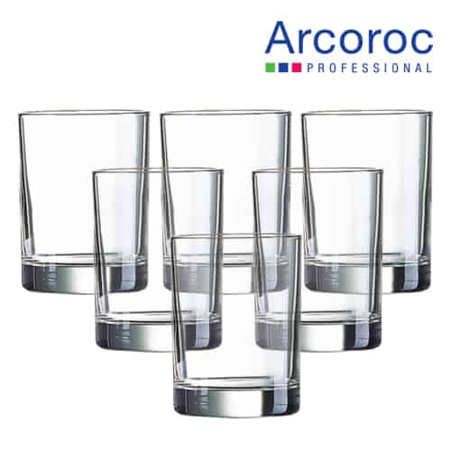 Arcoroc Elegance 6 Pcs Glass Tumbler Set - Supersavings