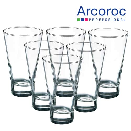 Arcoroc Shetland 6 Pcs Glass Tumbler Set - Supersavings