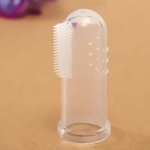Babys's Silicone Finger Toothbrush - Supersavings