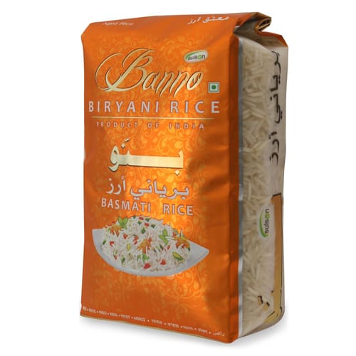 Banno Biriyani Basmati Rice 5Kg - Supersavings