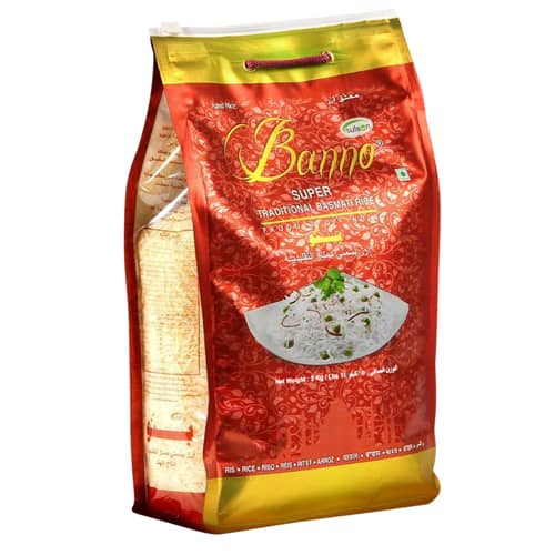 Banno Traditional Super Basmati Rice 5Kg - Supersavings