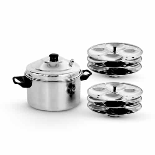 Diamond Stainless Steel Idly Maker - Supersavings