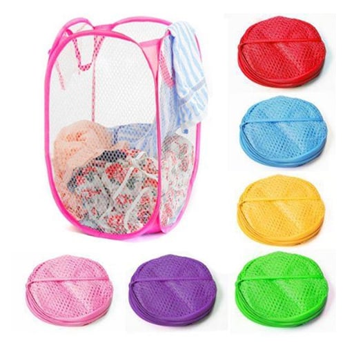 Easy Carry Mesh Hamper - Supersavings