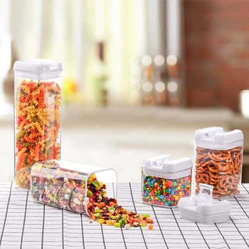 Easy Lock : Seal Pot Airtight Containers - Supersavings