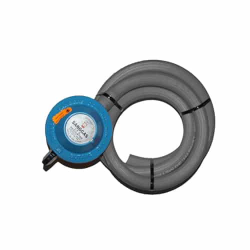Five Star LPG Gas Regulator With Hose And Cup - 02260 - Supersavings