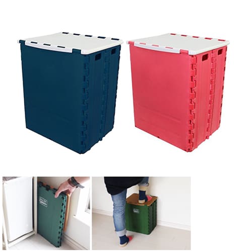 Foldaway Step Stool and Storage Box - Supersavings