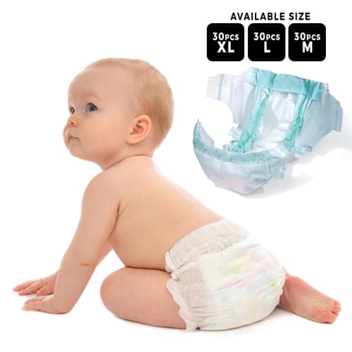 Global Baby Diapers- 30 Pieces - 02759 - Supersavings