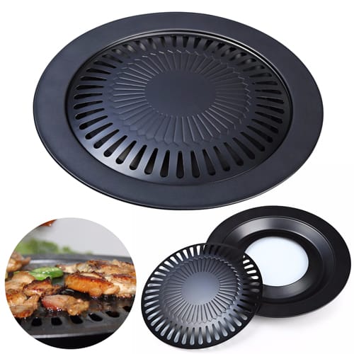 Non Stick BBQ Grill Plate For Gas Stove - Supersavings