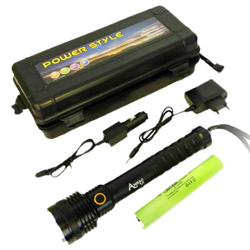 Power Style Flashlight Torch - Supersavings