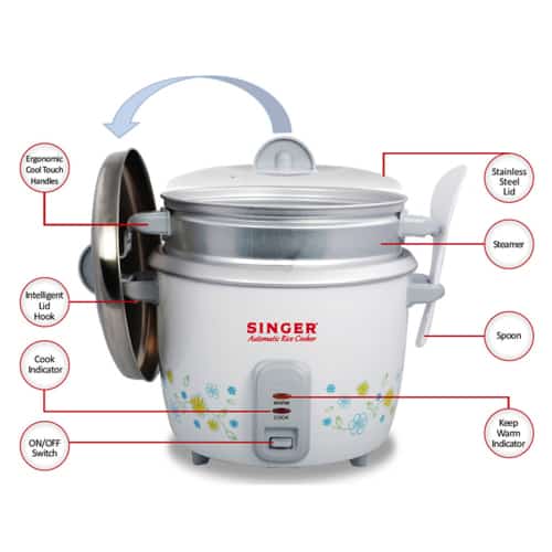 Singer Rice Cooker 1L - Supersavings