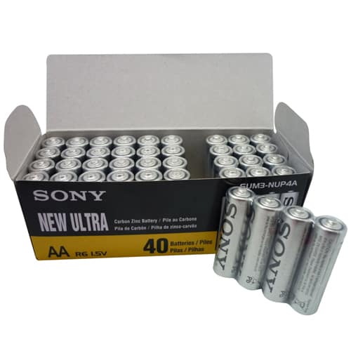 Sony AA Ultra Batteries - 01719 - Supersavings