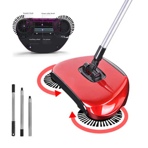 Sweep Drag All-in-one Hand Push Spin Broom - Supersavings