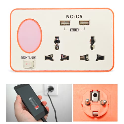 USB Night Light Charger - Supersavings