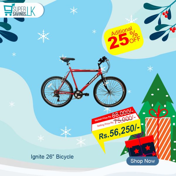 Ignite 26″ Bicycle - Supersavings