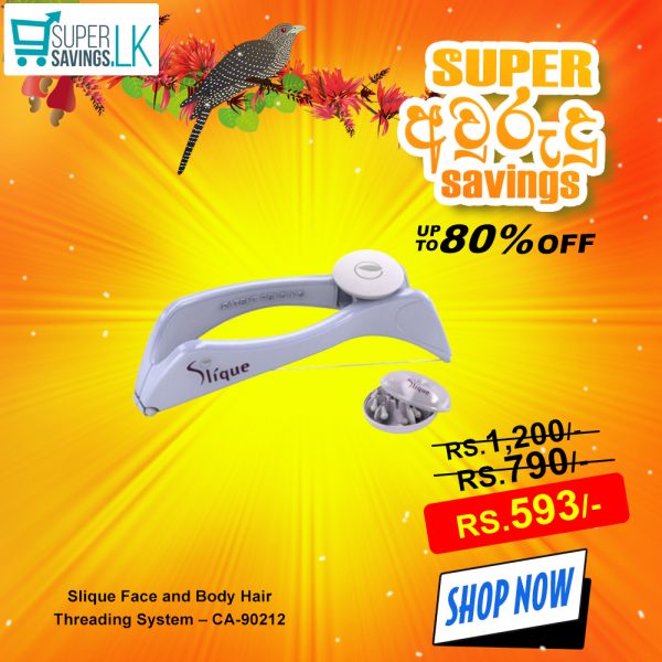 Slique Face and Body Hair Threading System – CA-90212 - Supersavings